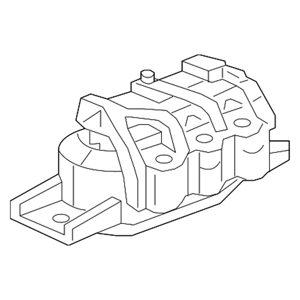 Mopar® 68054791AB - Front Engine Mount