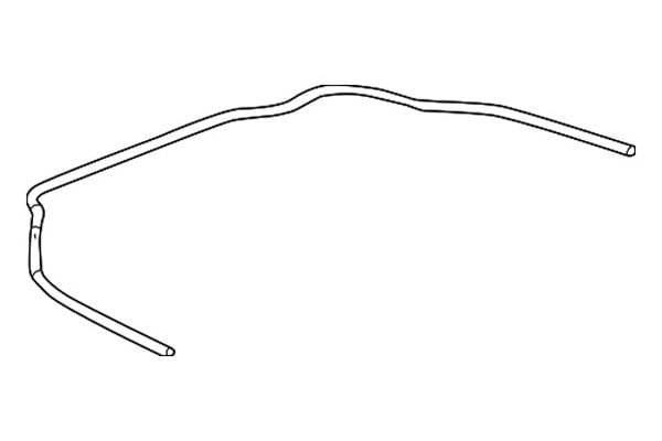 Mopar® 68070493AA - Front Hood Seal