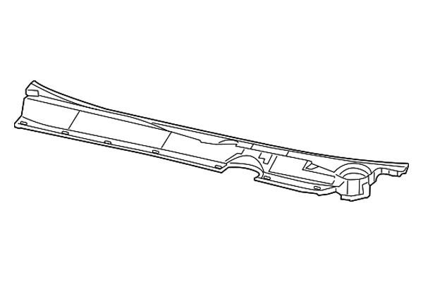 Mopar® 68082729AC - Upper Cowl Cover