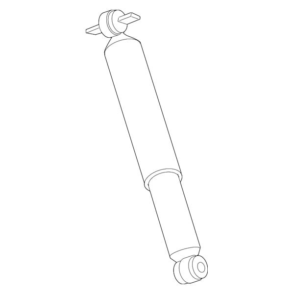 Jeep OE 68087362AE - Rear Suspension Shock Absorber