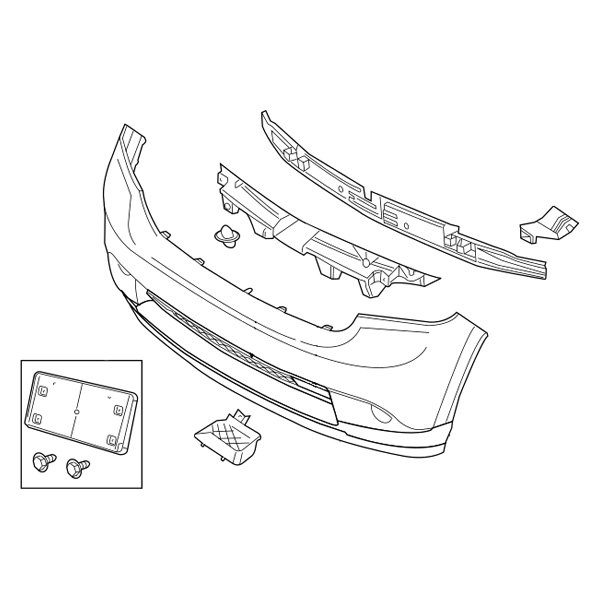 Mopar® 68089175AA - Grille