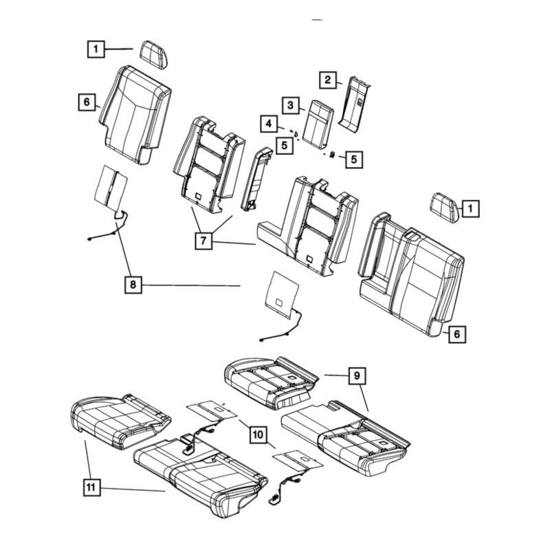 Mopar® 68100728AA - Pivot Bushing