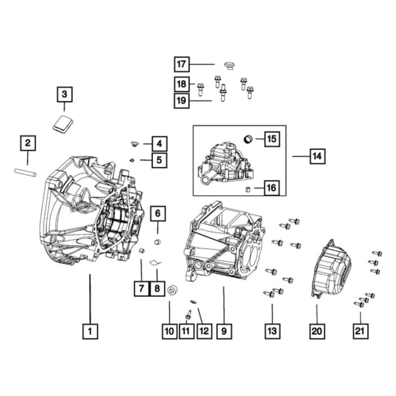 Mopar® 68105328AA - Pipe Plug
