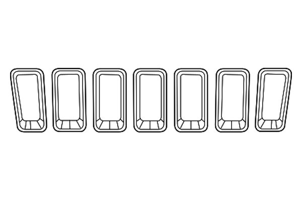 Mopar® 68109865AA - Grille