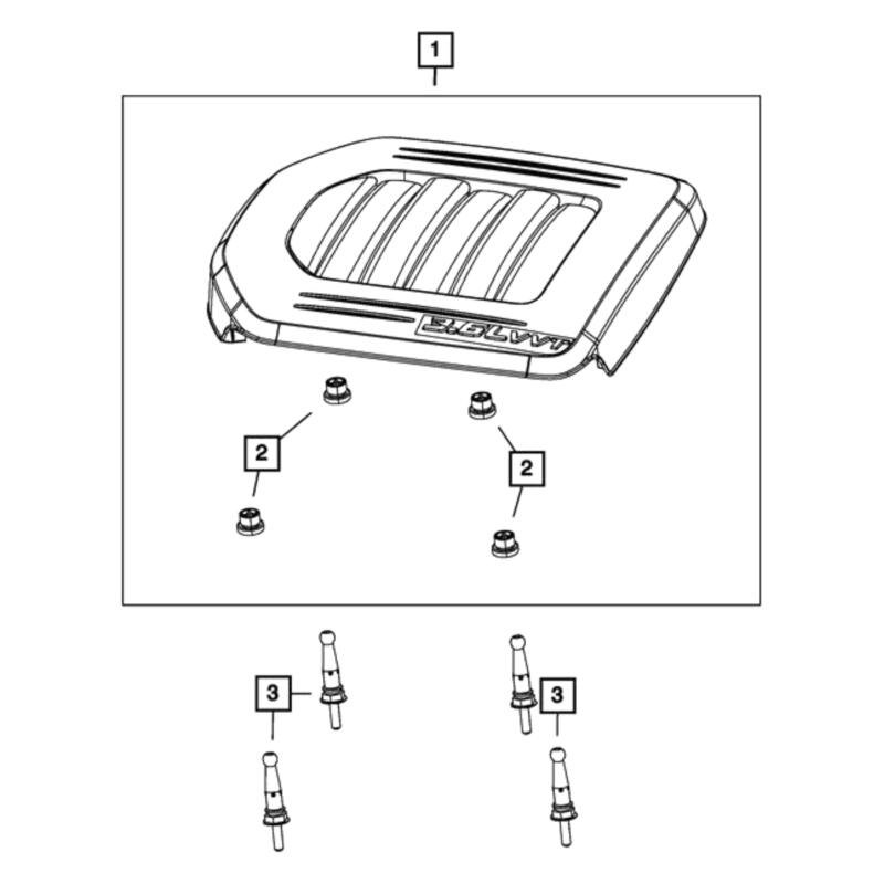 Mopar® 68110855AA - Grommet