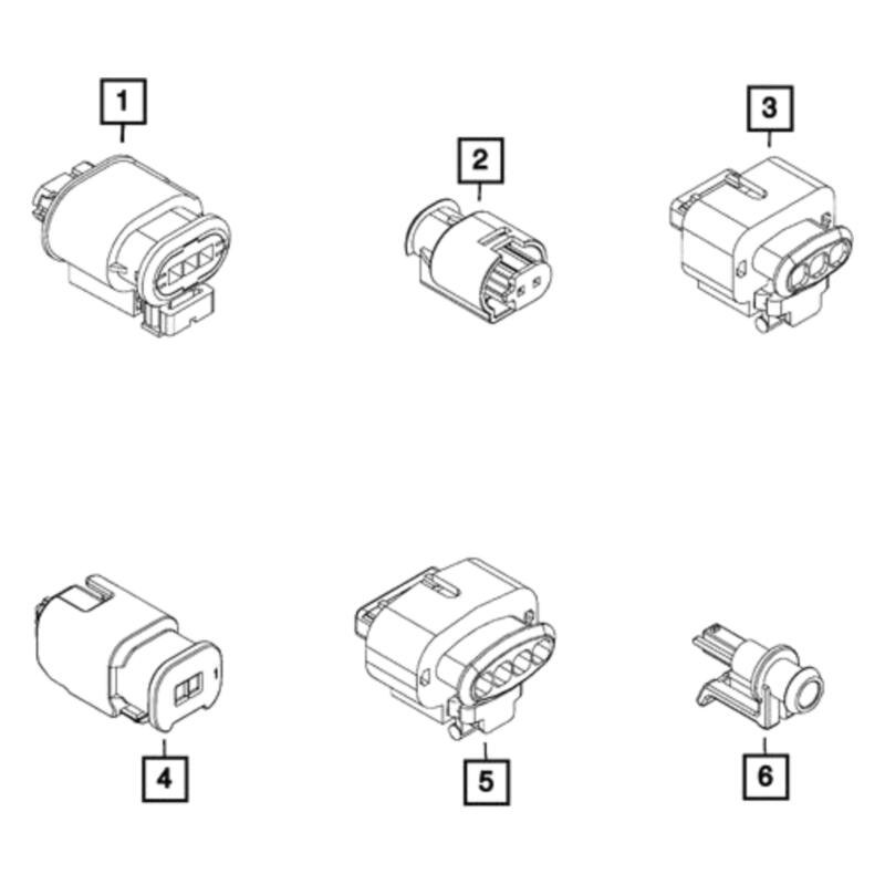 Mopar® 68119742AA - Electrical Connector