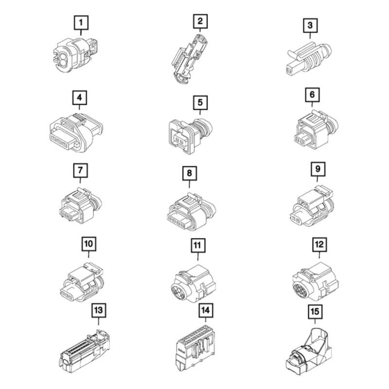 Mopar® 68119744AA - Electrical Connector