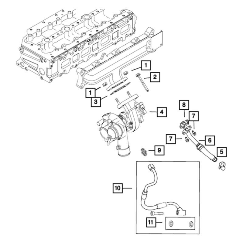 Mopar® 68132597AA - Clamp Assortment