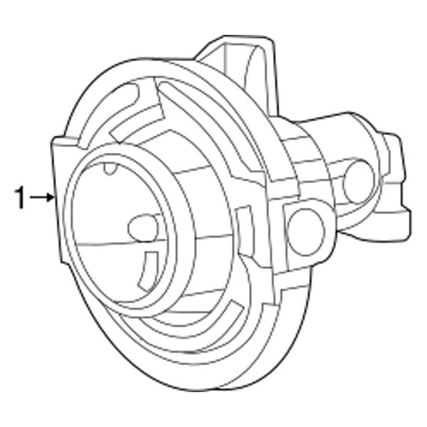 Mopar® 68140324AA - Replacement Fog Light