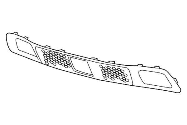 Mopar® 68143102AC - Center Grille