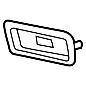 Jeep OE 68157227AB - Front Left Fog Light Trim