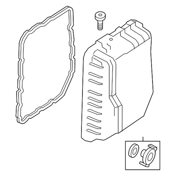Jeep OE 68192621AA - Transmission Oil Pan