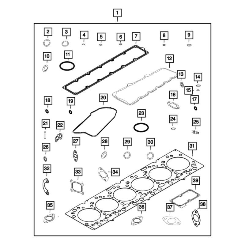Mopar® 68211451AA - O Ring