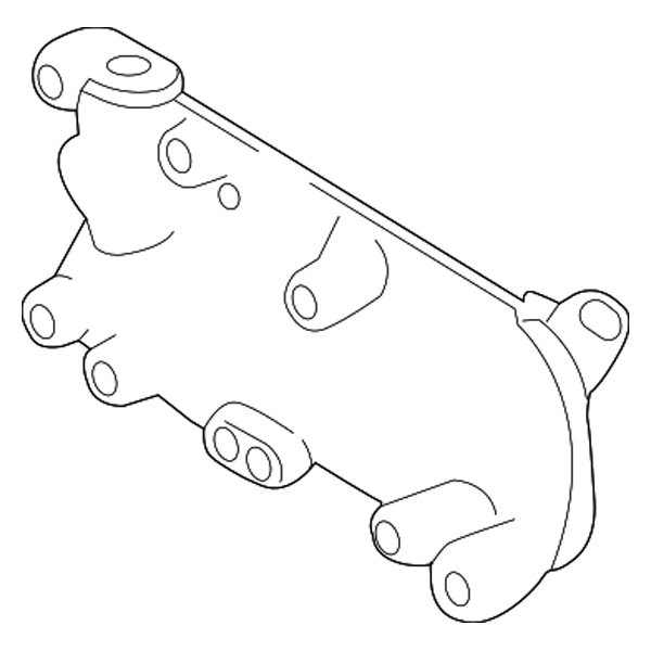 Mopar® 68224954AA - EGR Cooler Cover