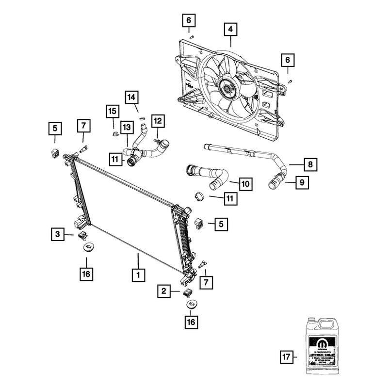 Mopar® 68225124AB - Pin