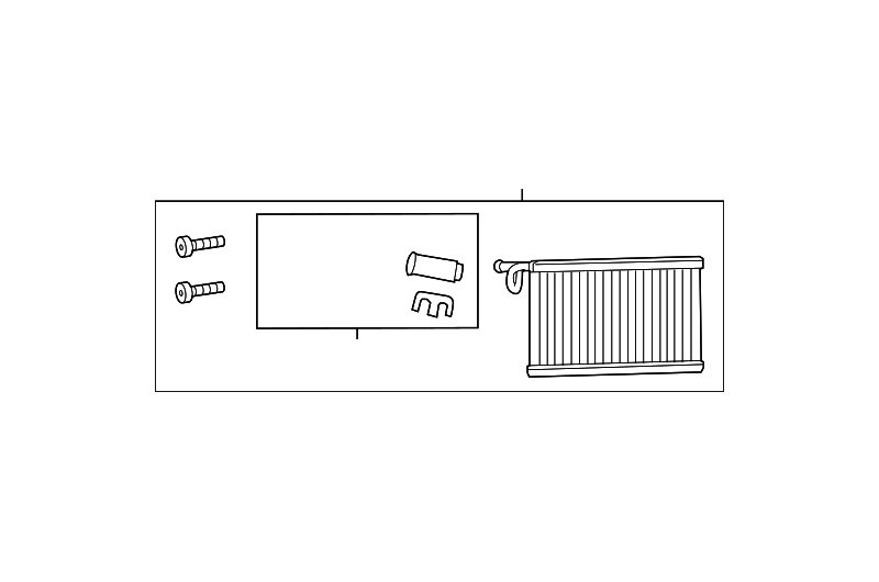 Jeep OE 68238602AB - A/C Evaporator Core