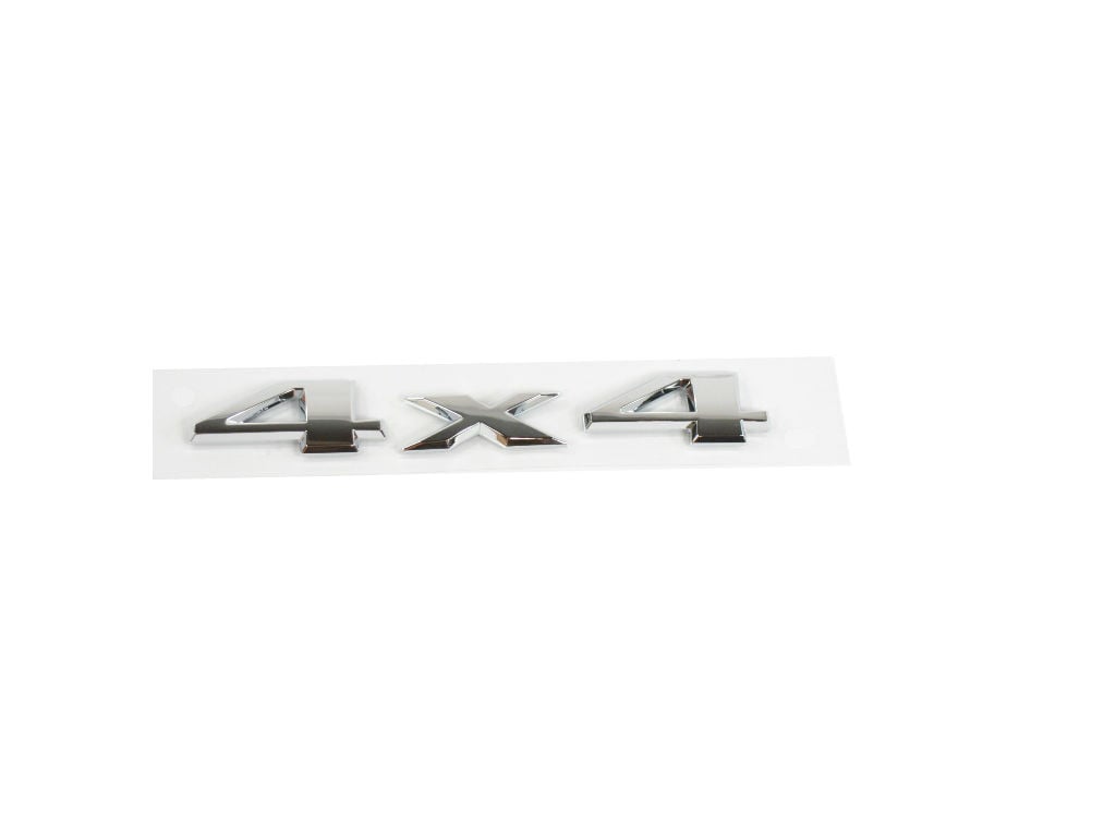 Mopar® 68243732AA - "4 x 4" Nameplate Chrome Hatch Emblem