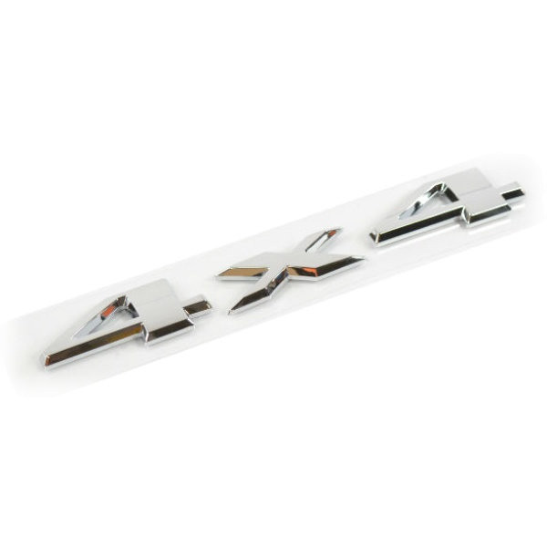 Mopar® 68243732AA - "4 x 4" Nameplate Chrome Hatch Emblem