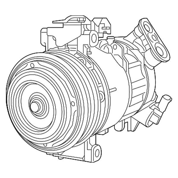 Mopar® 68245074AA - A/C Compressor