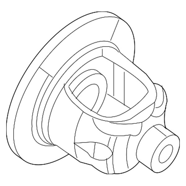 Mopar® 68266878AA - Rear Differential Case