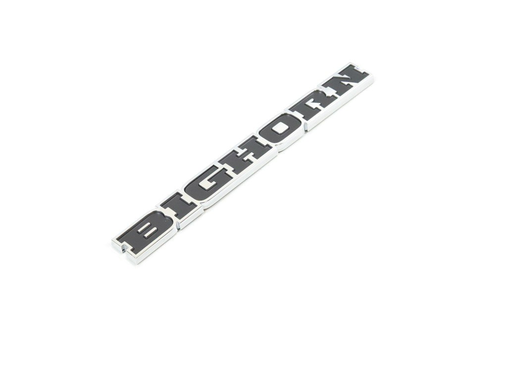 Mopar® 68276321AC - "Big Horn" Chrome Tailgate Emblem