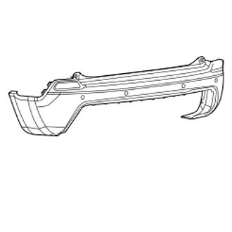 Mopar® 68287434AC - Rear Lower Bumper Cover