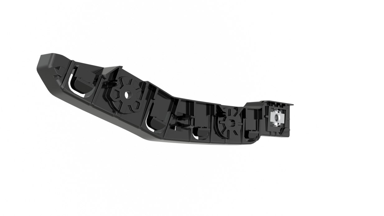 Mopar® 68287857AB - Front Driver Side Bumper Cover Support Rail