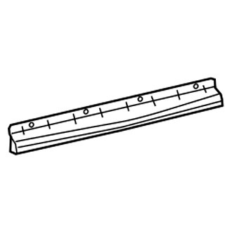 Mopar® 68288627AB - Rear Bumper Cover Support Rail