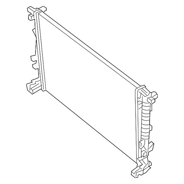 Mopar® 68291177AA - Engine Coolant Radiator