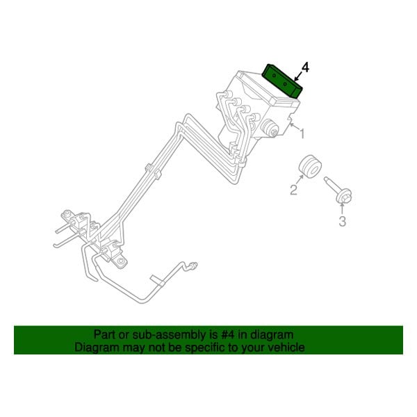 Mopar® 68295368AC - ABS Control Module