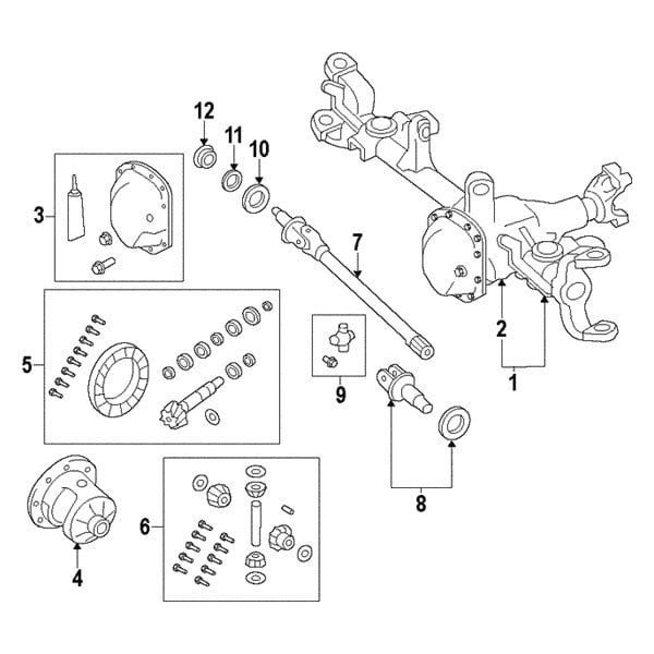 Mopar® 68304271AA - Axle Shaft Seal