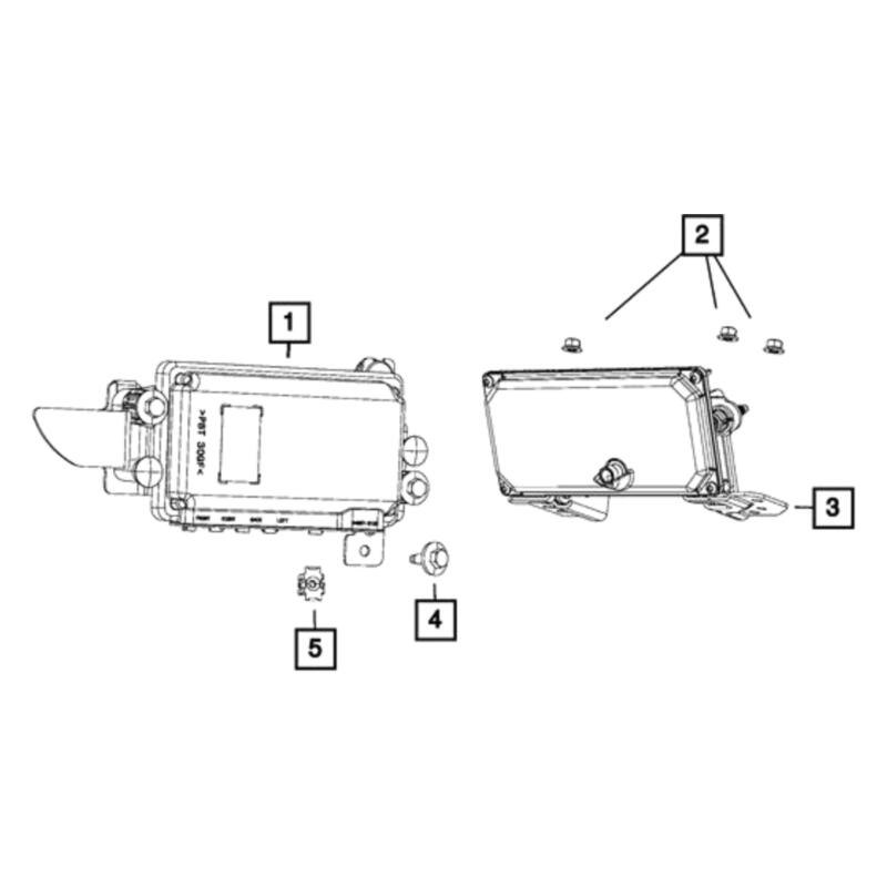 Mopar® 68320948AN - Forward Facing Camera