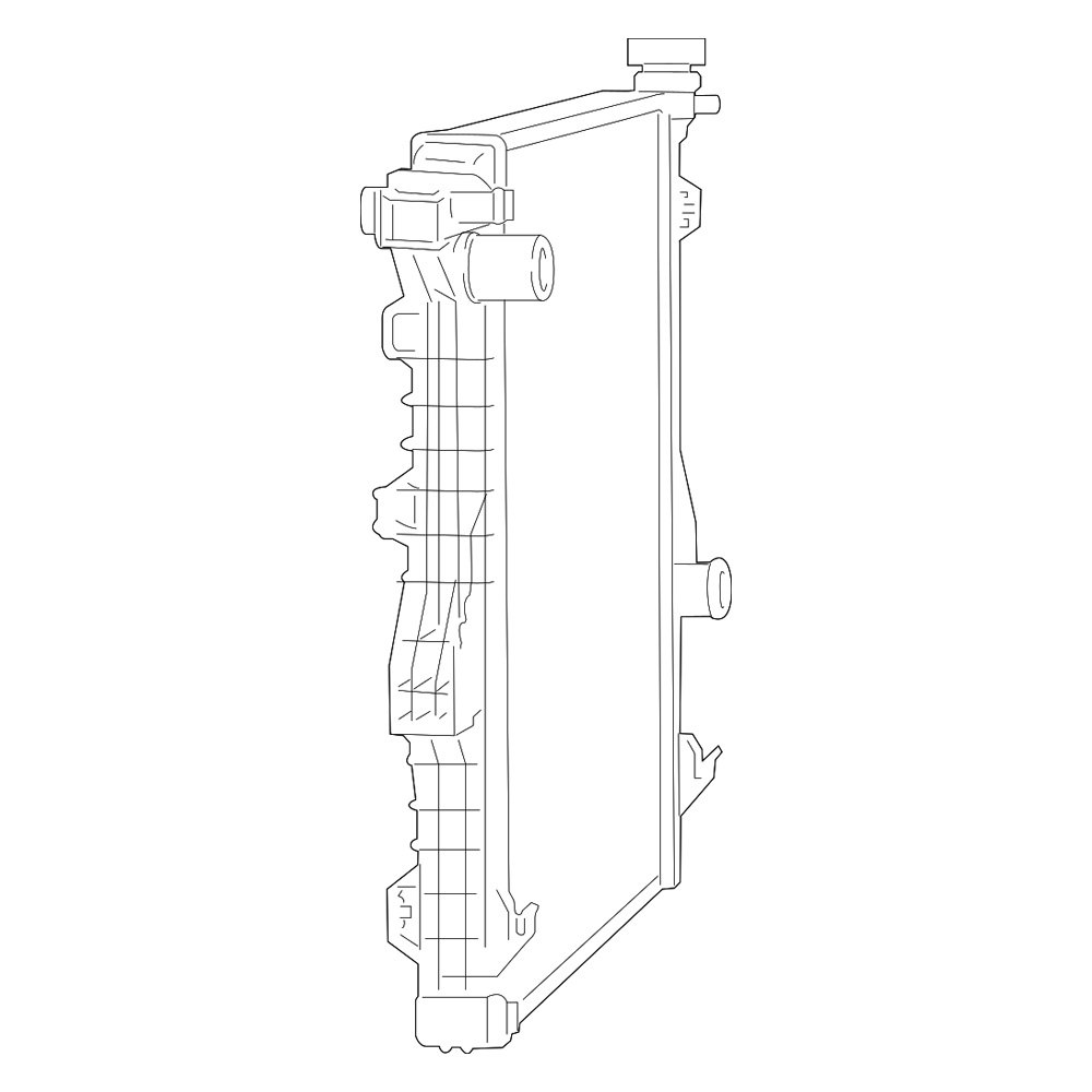 Mopar® 68322491AA - Engine Coolant Radiator