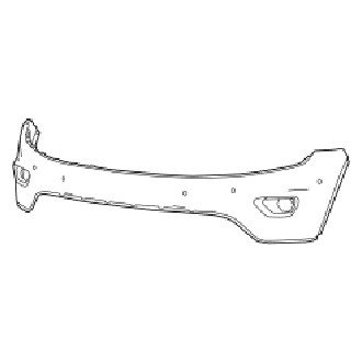 Mopar® 68333498AA - Front Bumper Cover