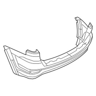 Mopar® 68335451AC - Rear Bumper Cover