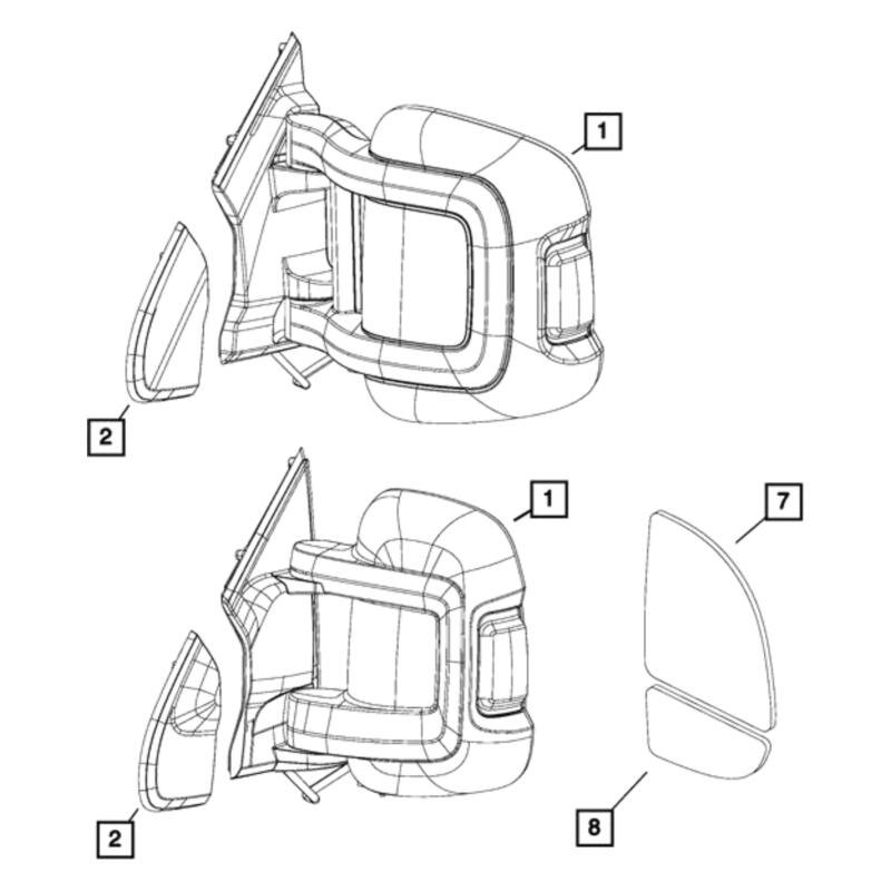 Ram OE 68374917AA - Front Turn Signal Light Bulb