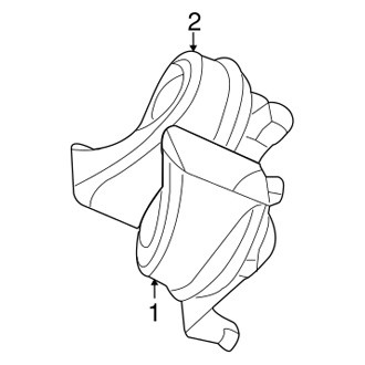 Mopar® 68386896AA - Horn Kit