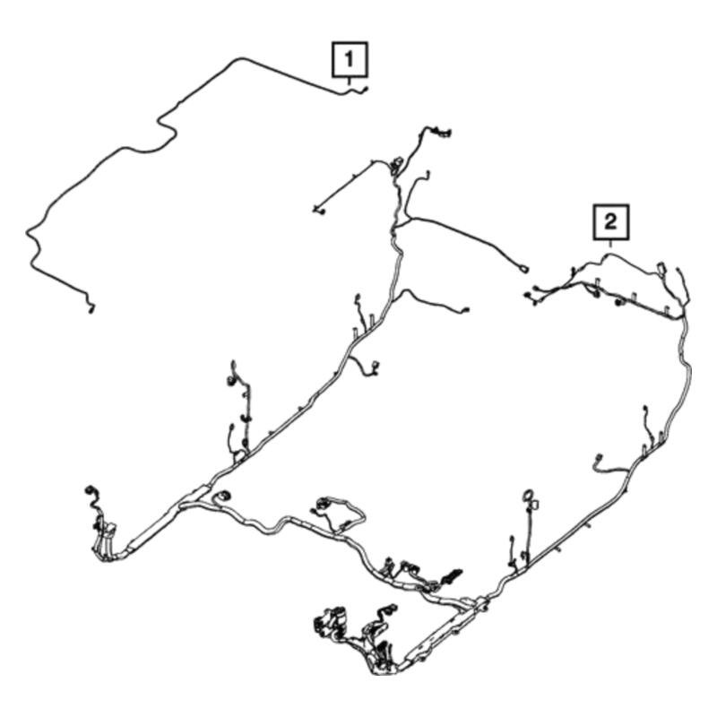 Mopar® 68396015AC - Jumper Wiring