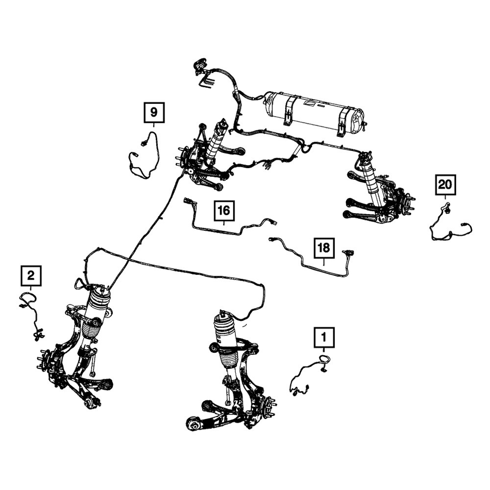 Mopar® 68455698AE - Jumper Wiring