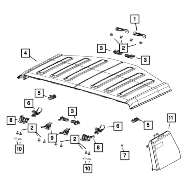 Mopar® - Latch Bracket