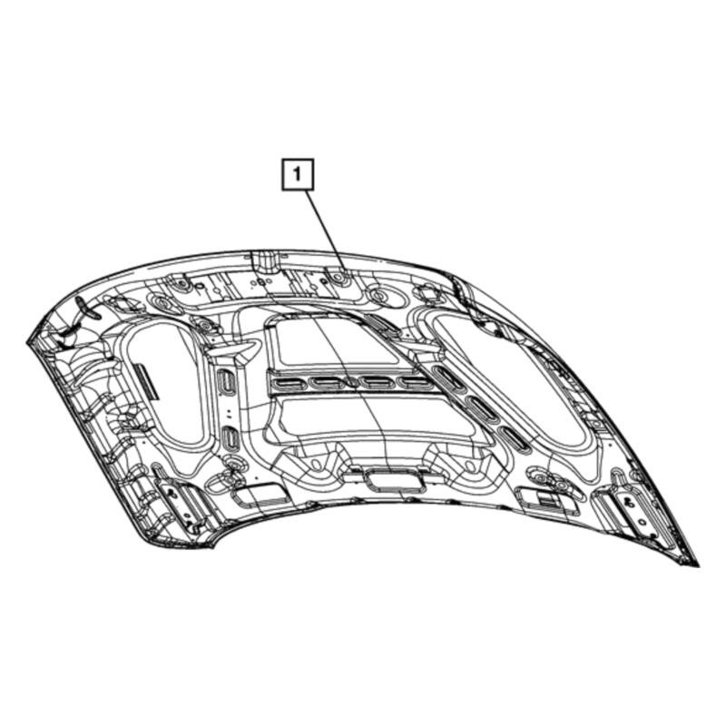 Mopar® 68495562AA - Vehicle Emission Control Information Label