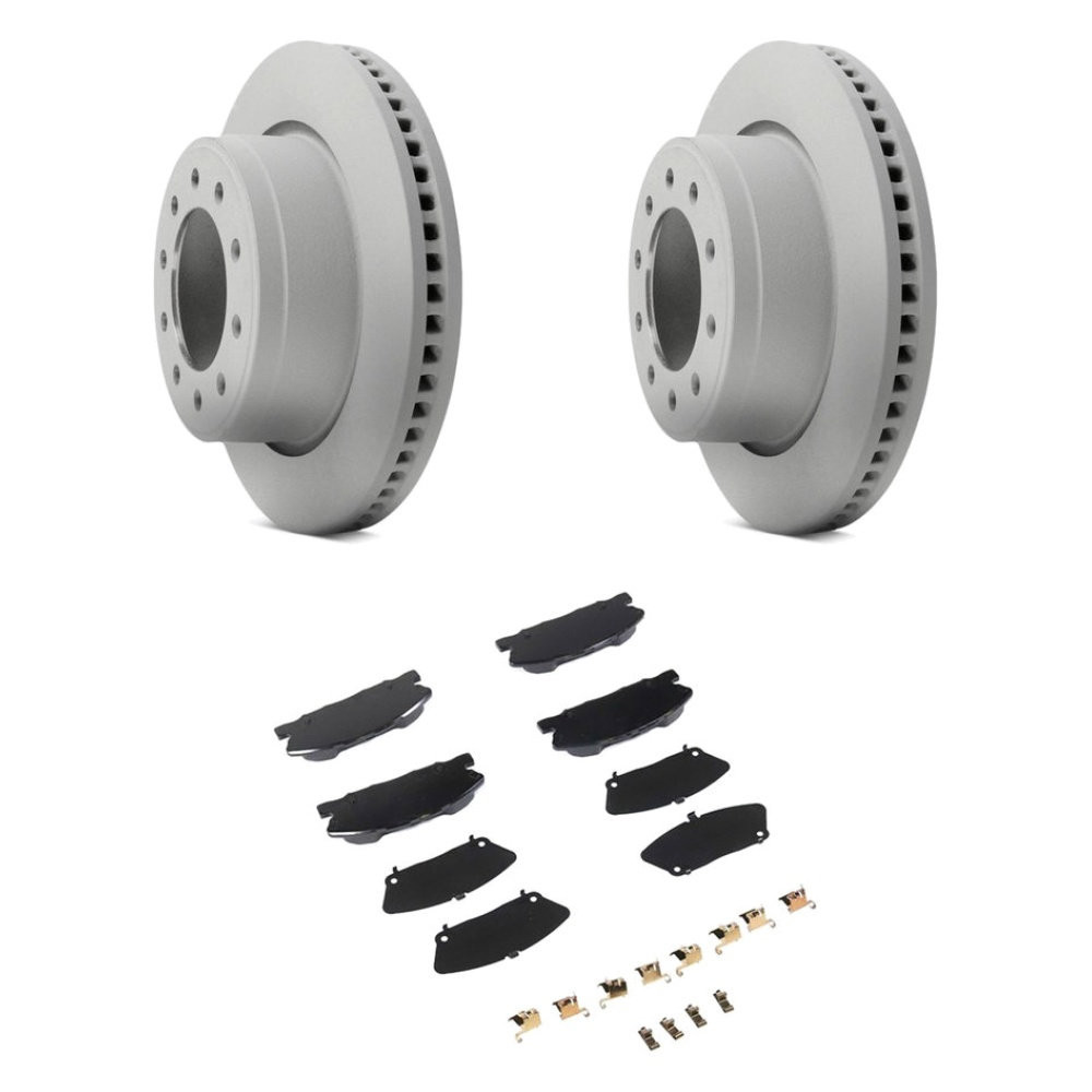 Mopar® BNDL-0075-31024569 - Front Brake Kit with Semi-Metallic Pads