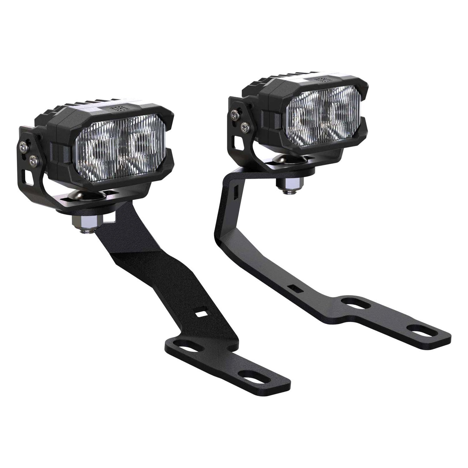 Morimoto® 2B-PLR-KIT-1064 - A-Pillar Mounted 2Banger NCS SAE 2x13.5W Wide Beam LED Light Kit