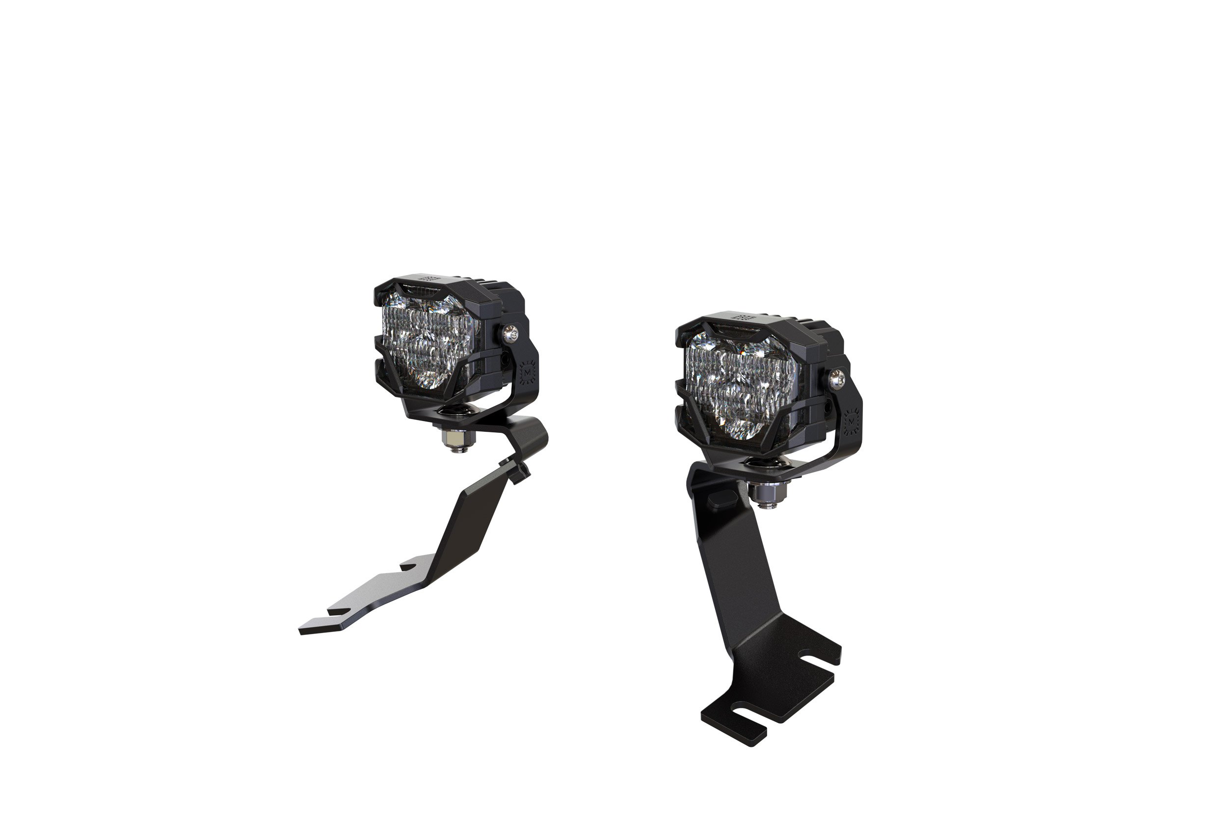 Morimoto® 4B-PLR-BAF253-0001 - Hood Ditch Mounted 4Banger NCS 2x15.6W Spot Beam LED Light Kit