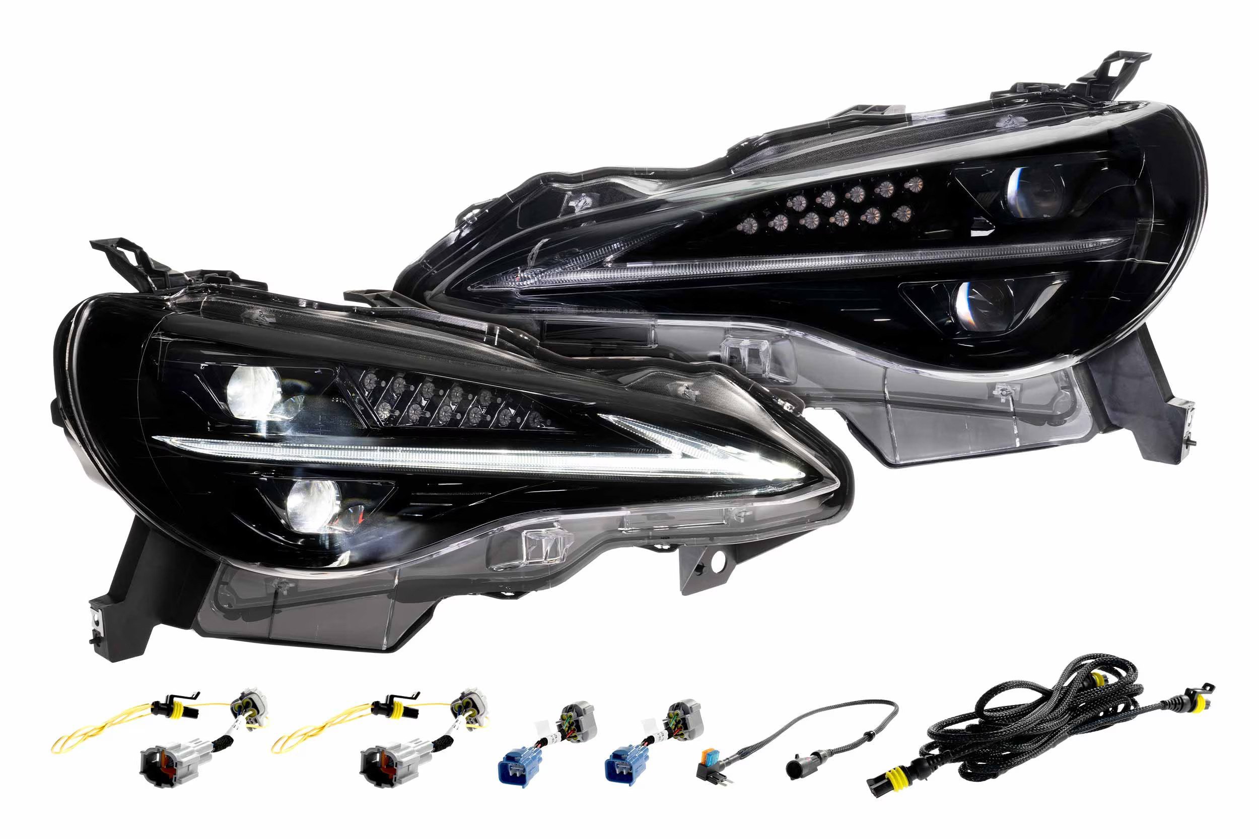 Morimoto® LF2-470 - XB™ GEN 2 Driver and Passenger Side Black Projector ...