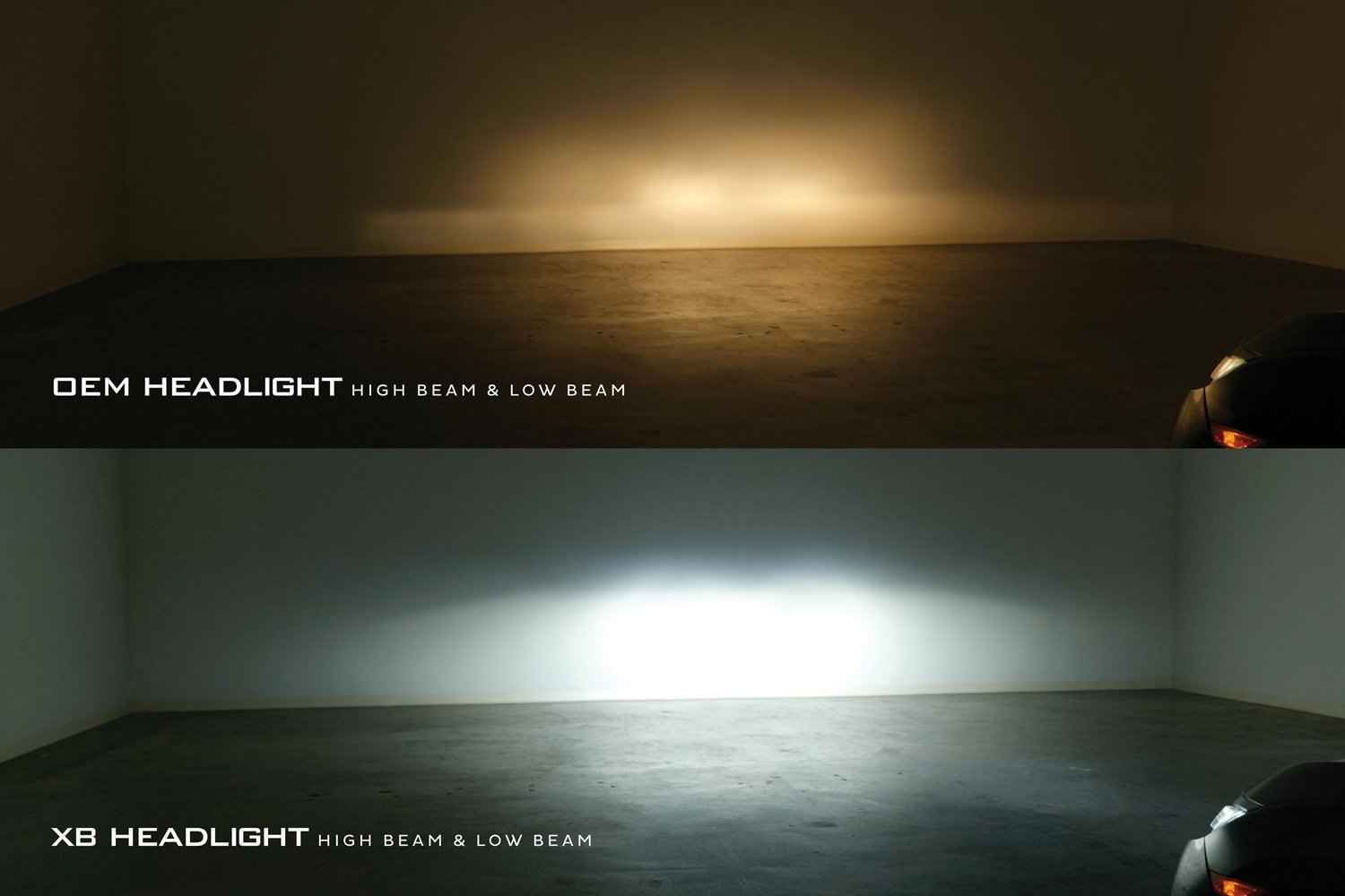 Morimoto® LF2-473 - XB™ Driver and Passenger Side Gloss Black ...