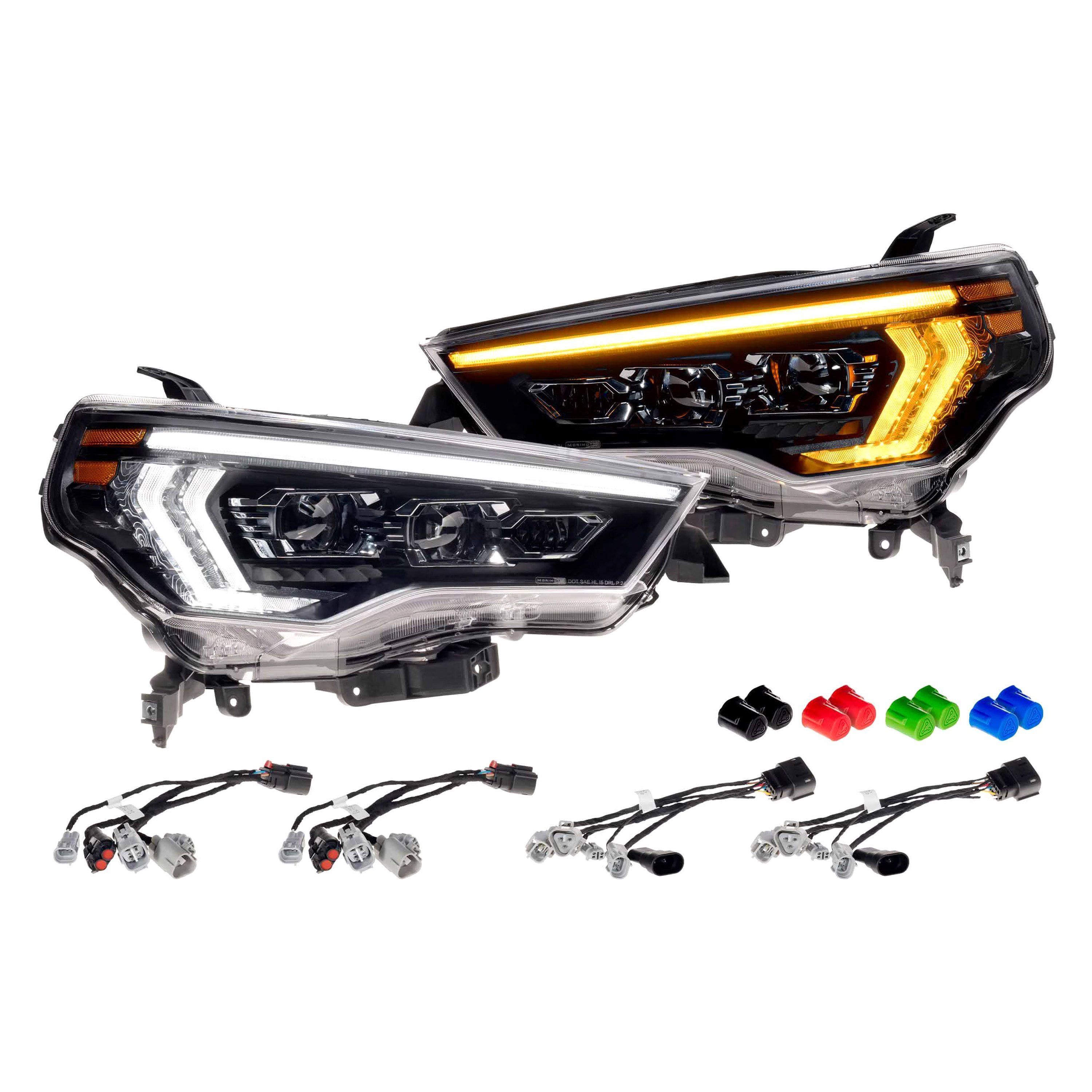 XB Evo Black Projector LED Headlights by Morimoto | 4Runner 2014-2024 ...