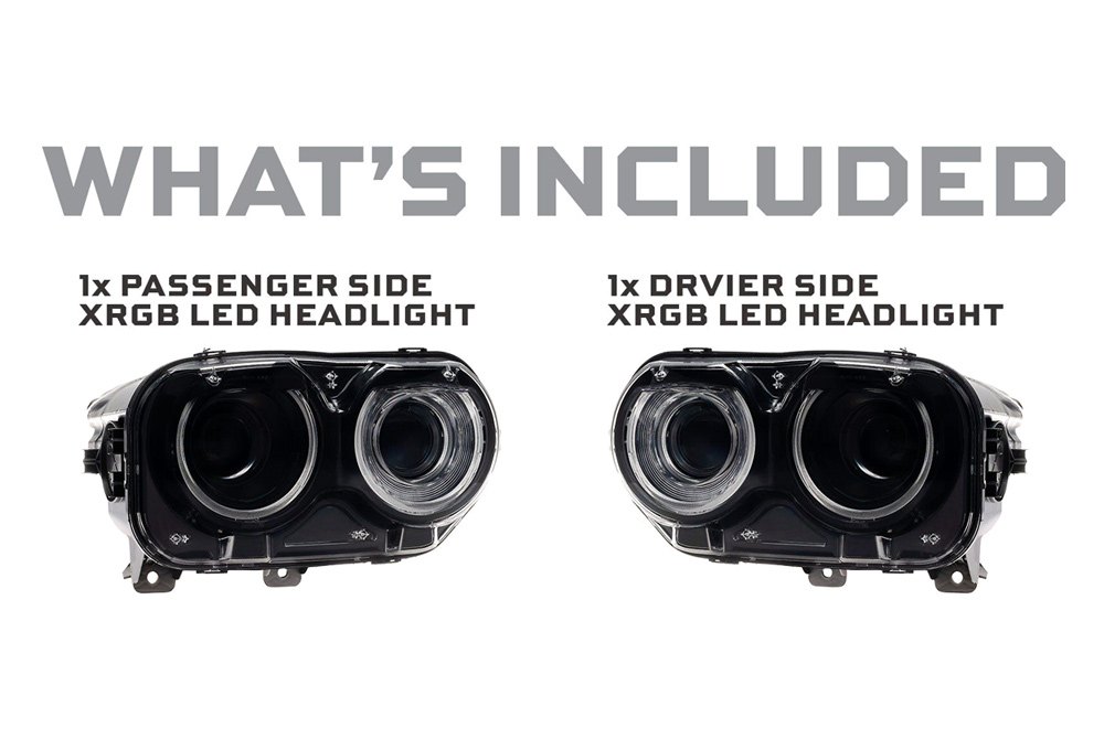 Morimoto® LF495 - Driver and Passenger Side Projector LED Headlights ...