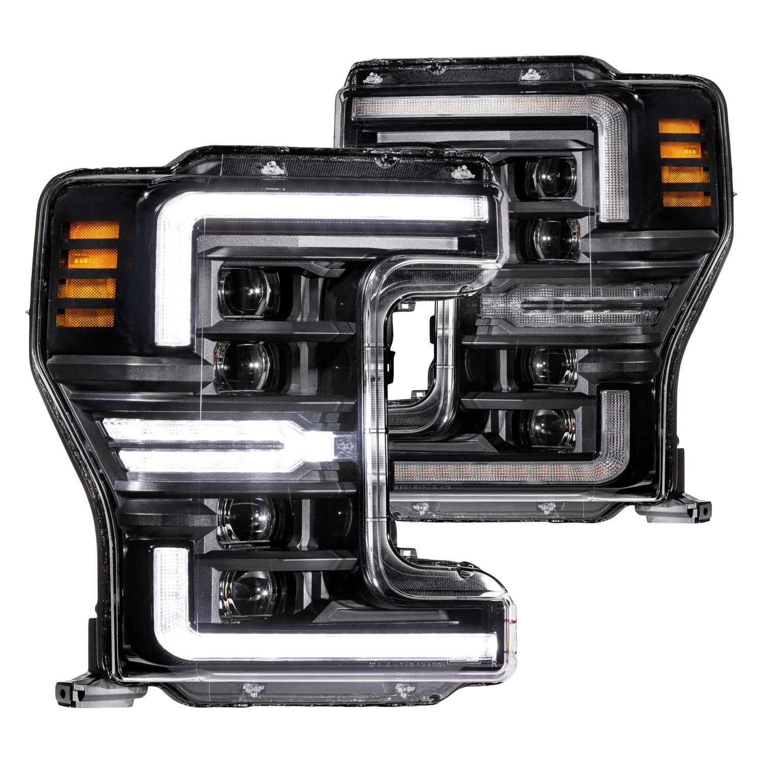 Morimoto® LF503.2-ASM - XB™ GEN 2 Driver and Passenger Side Gloss Black ...