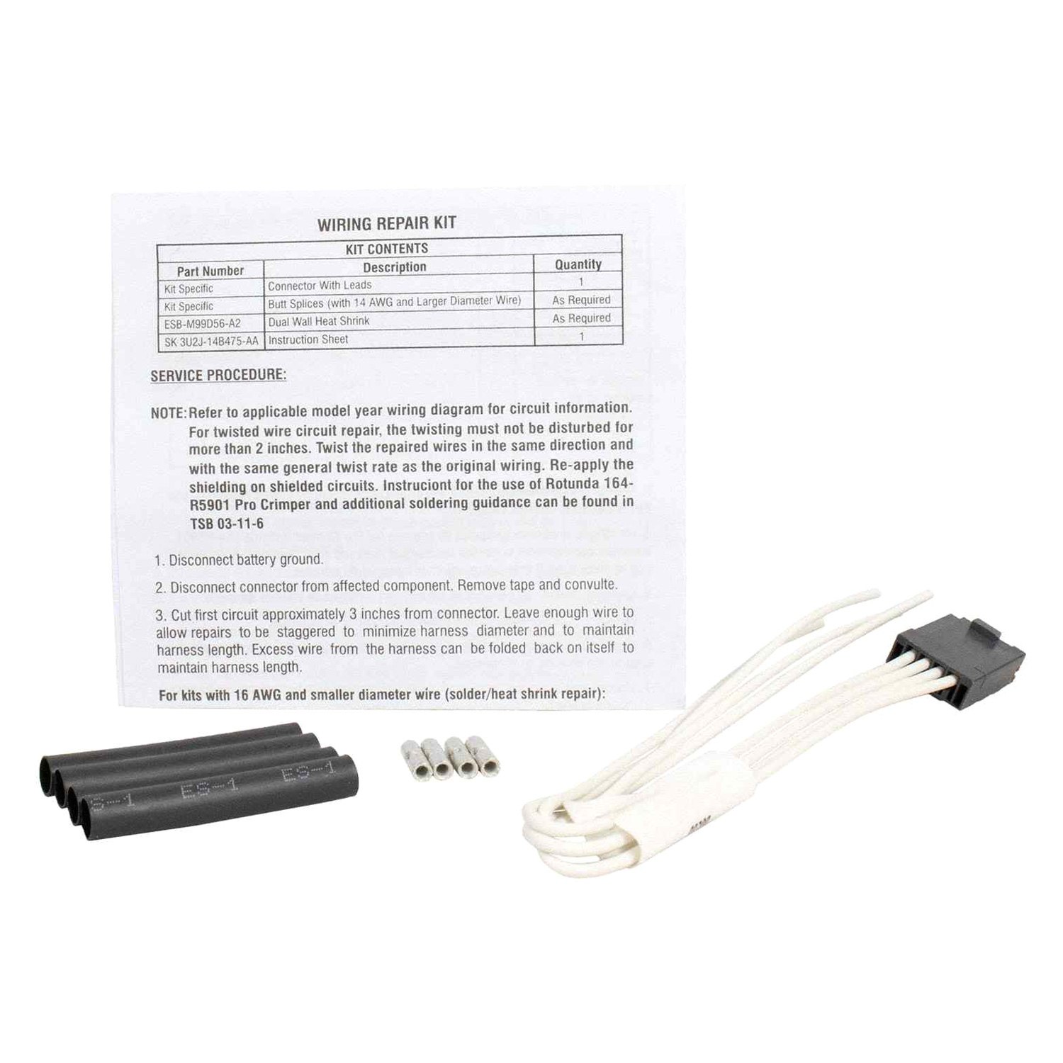 Motorcraft® WPT1536 - Air Bag Connector